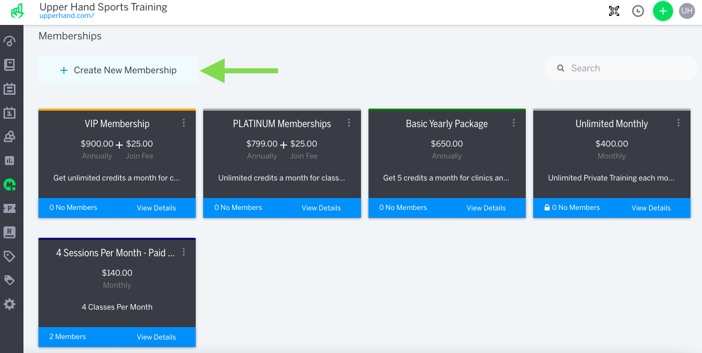 Create A Membership
