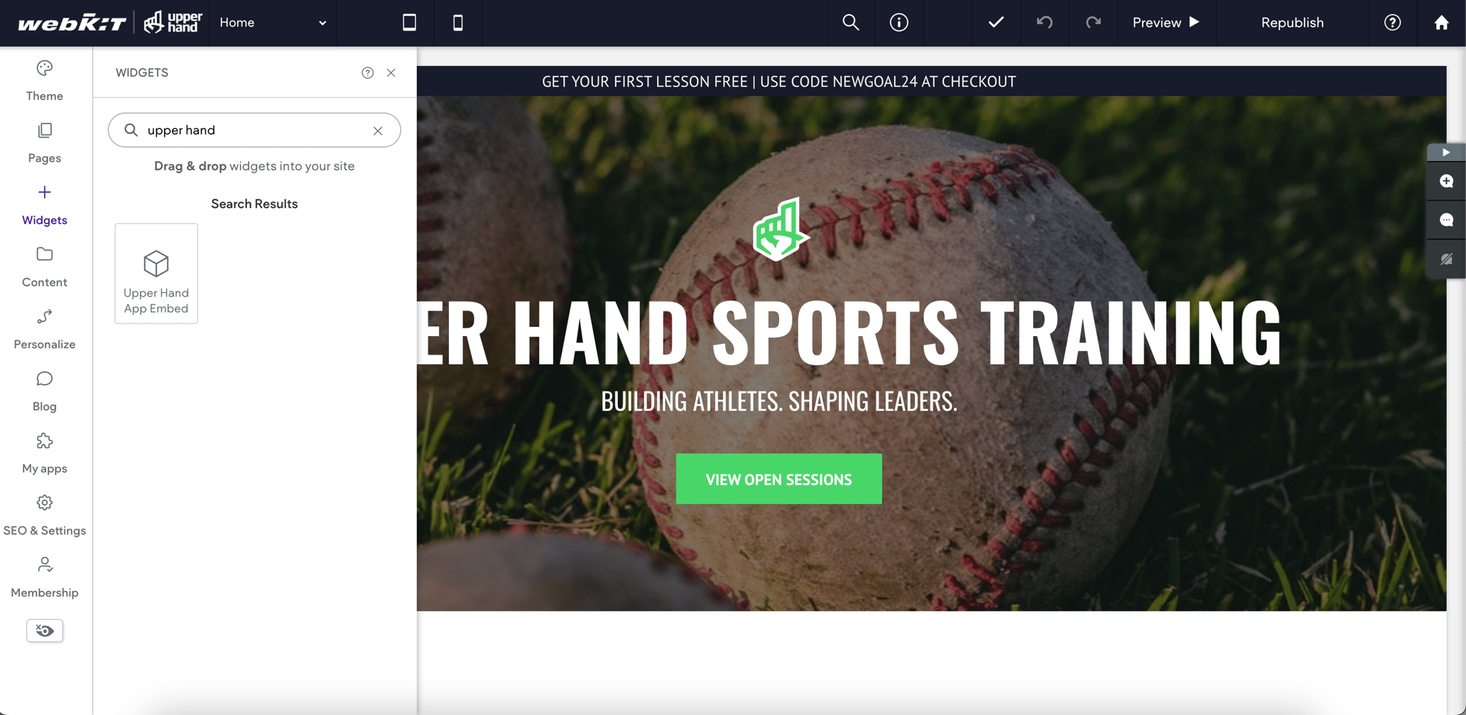 WebKit by Upper Hand - Help Center
