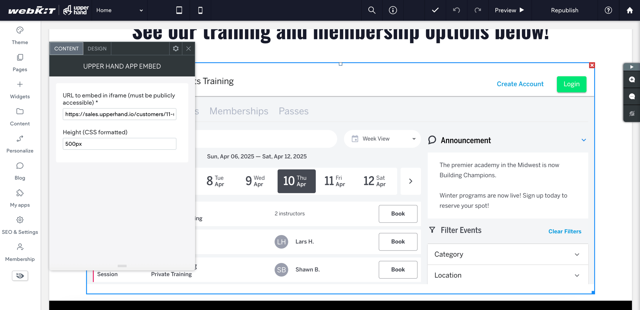 WebKit by Upper Hand - Help Center