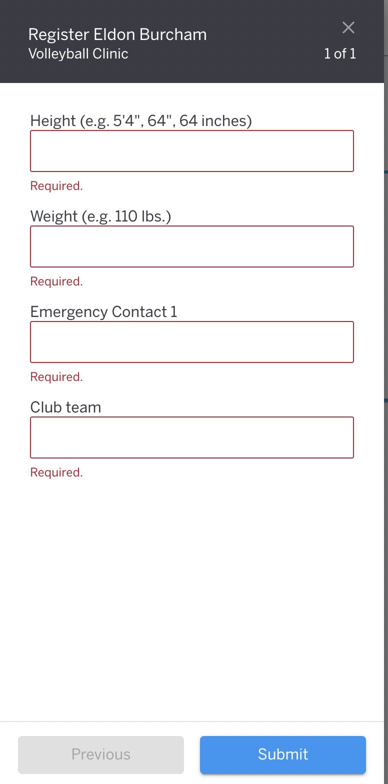 How to Fill Out a Registration Form